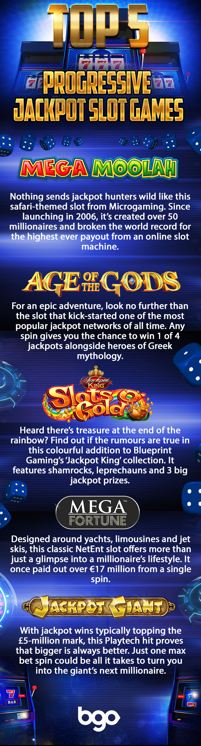 Our Top 5 Progressive Jackpot Slot Games - The Memory Hole